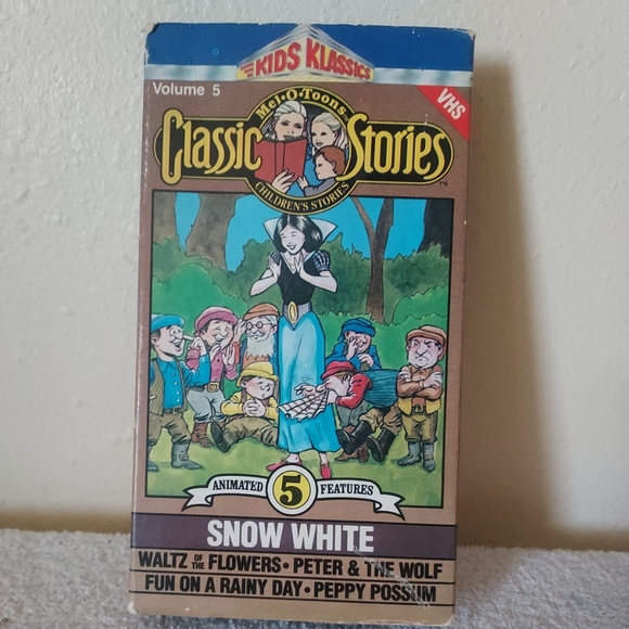 Kids Klassics | Media | Rare Vhs Tape Snow White Classic Stories ...